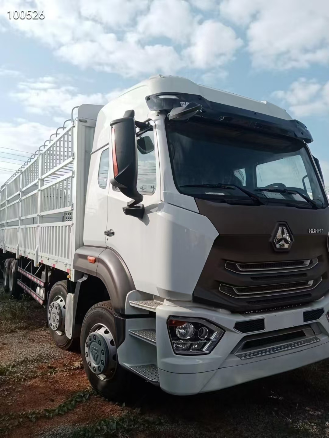 SINOTRUK HOHAN FENCE CARGO TRUCK 8x4 cargo Truck For Sale -6x4 truck ...